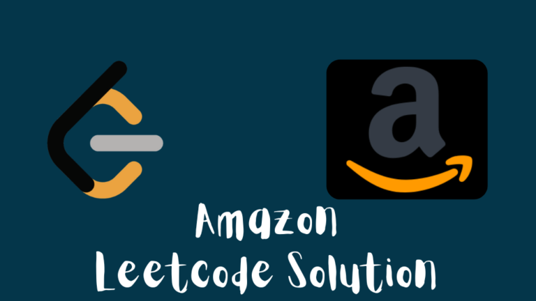 Amazon Leetcode Questions - TO THE INNOVATION Amazon Leetcode Questions - TO THE INNOVATION